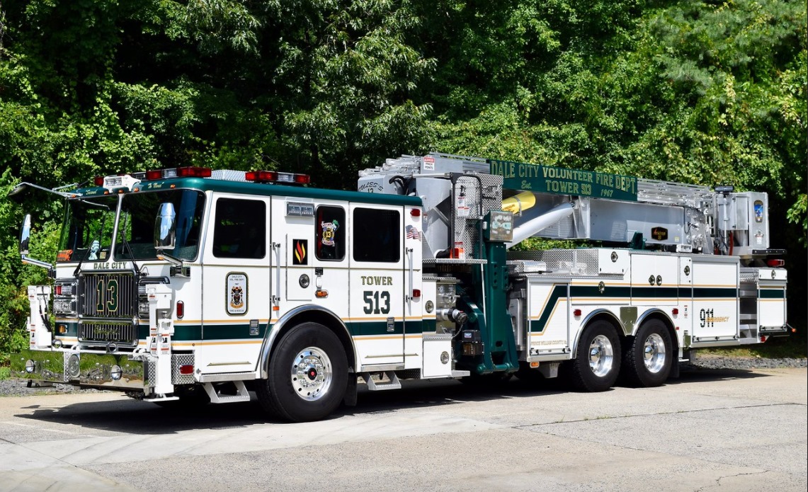 Seagrave Aerialscope Tower 513 DC-17 - Dale City Volunteer Fire Department